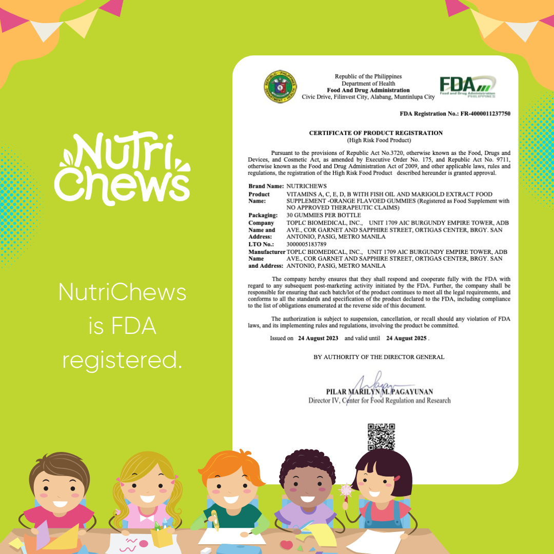 NutriChews | Brain-Boosting Vitamin Gummies for Kids